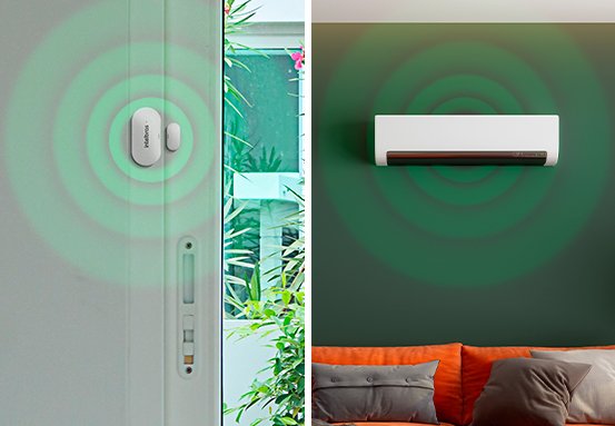 SENSOR DE ABERTURA INTELIGENTE MIBO SMART MSA 1001 - INTELBRAS