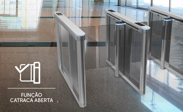 CATRACA GATE 9000 M LATERAL - INTELBRAS