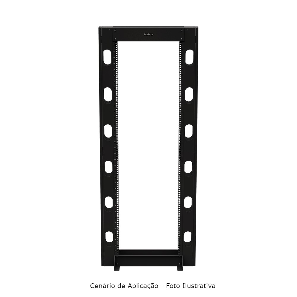 ORGANIZADOR DE CABOS VERTICAL 36U OCV 36 PARA RACKS TORRE - INTELBRAS